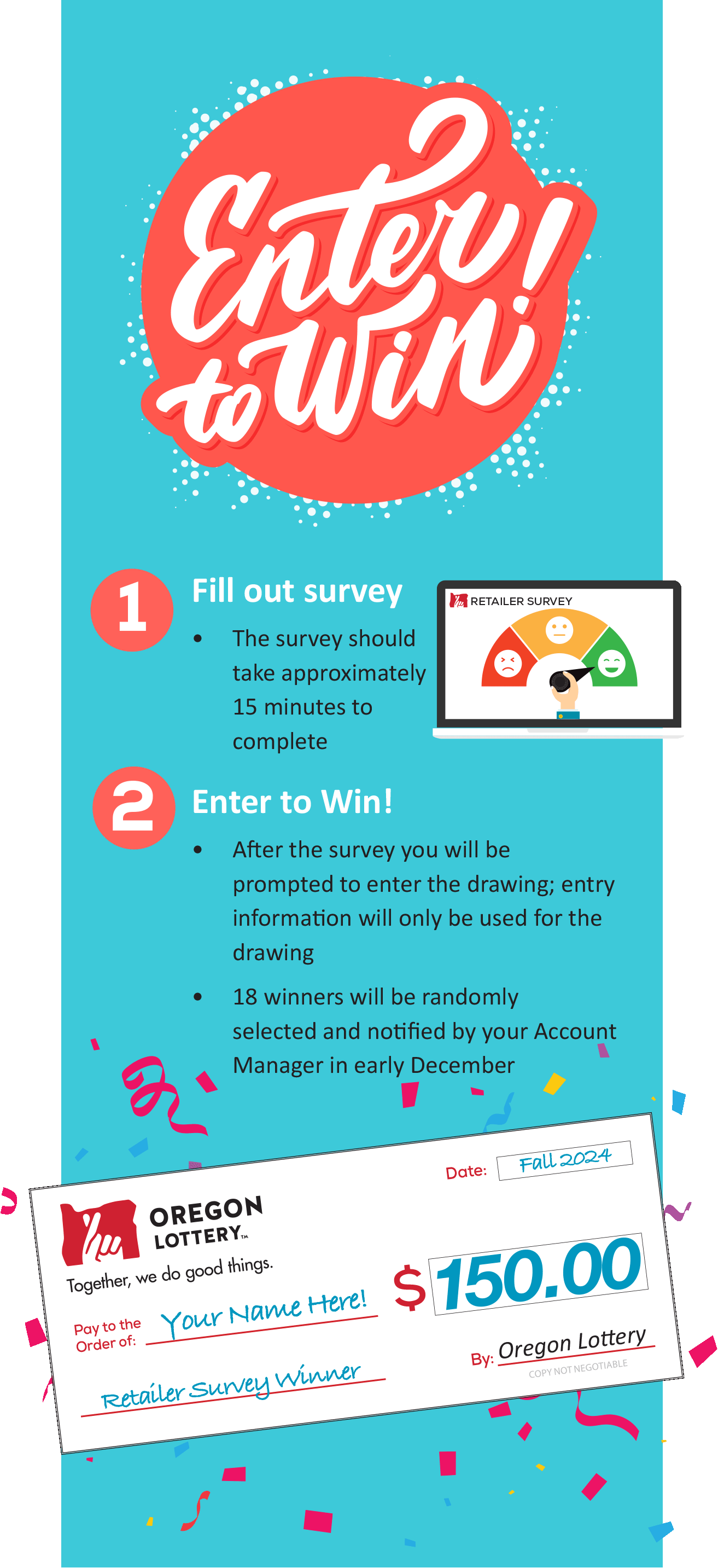 Retailer Survey Coming Soon - Oregon Lottery