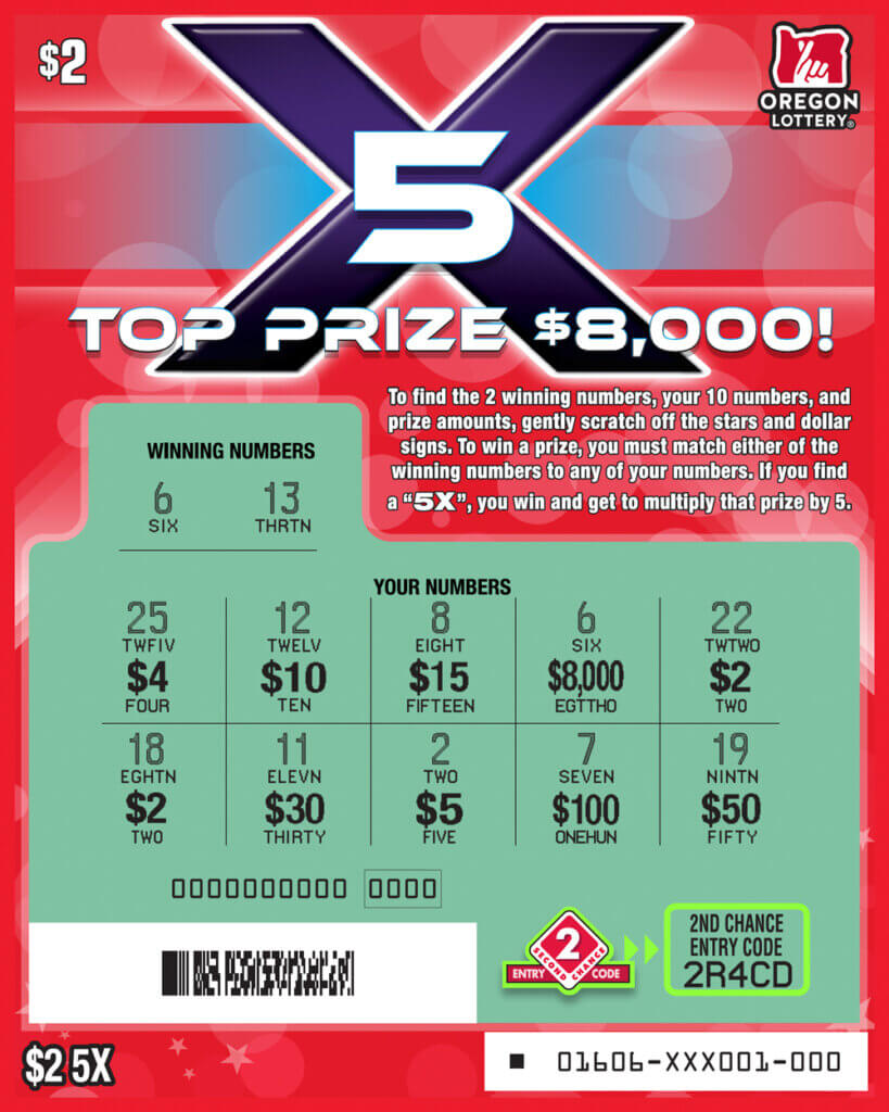 5X - Lottery Scratch-its | Oregon Lottery