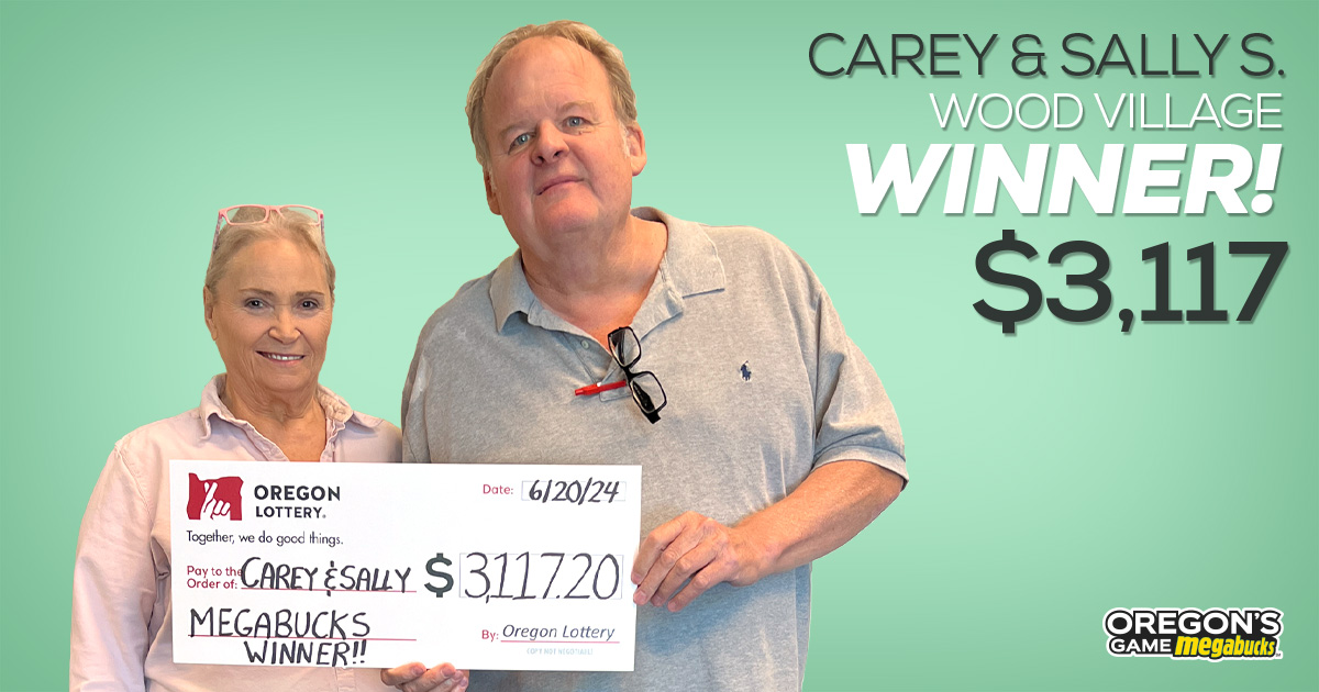 Carey and Sally - Megabucks Winner | Oregon Lottery