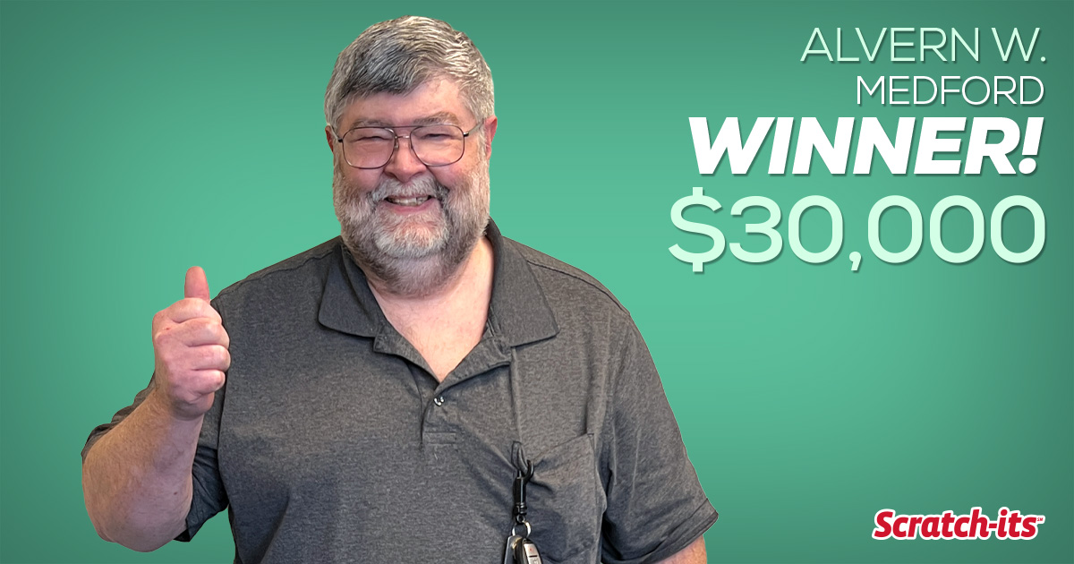 Alvern W. - Scratch-it Winner | Oregon Lottery