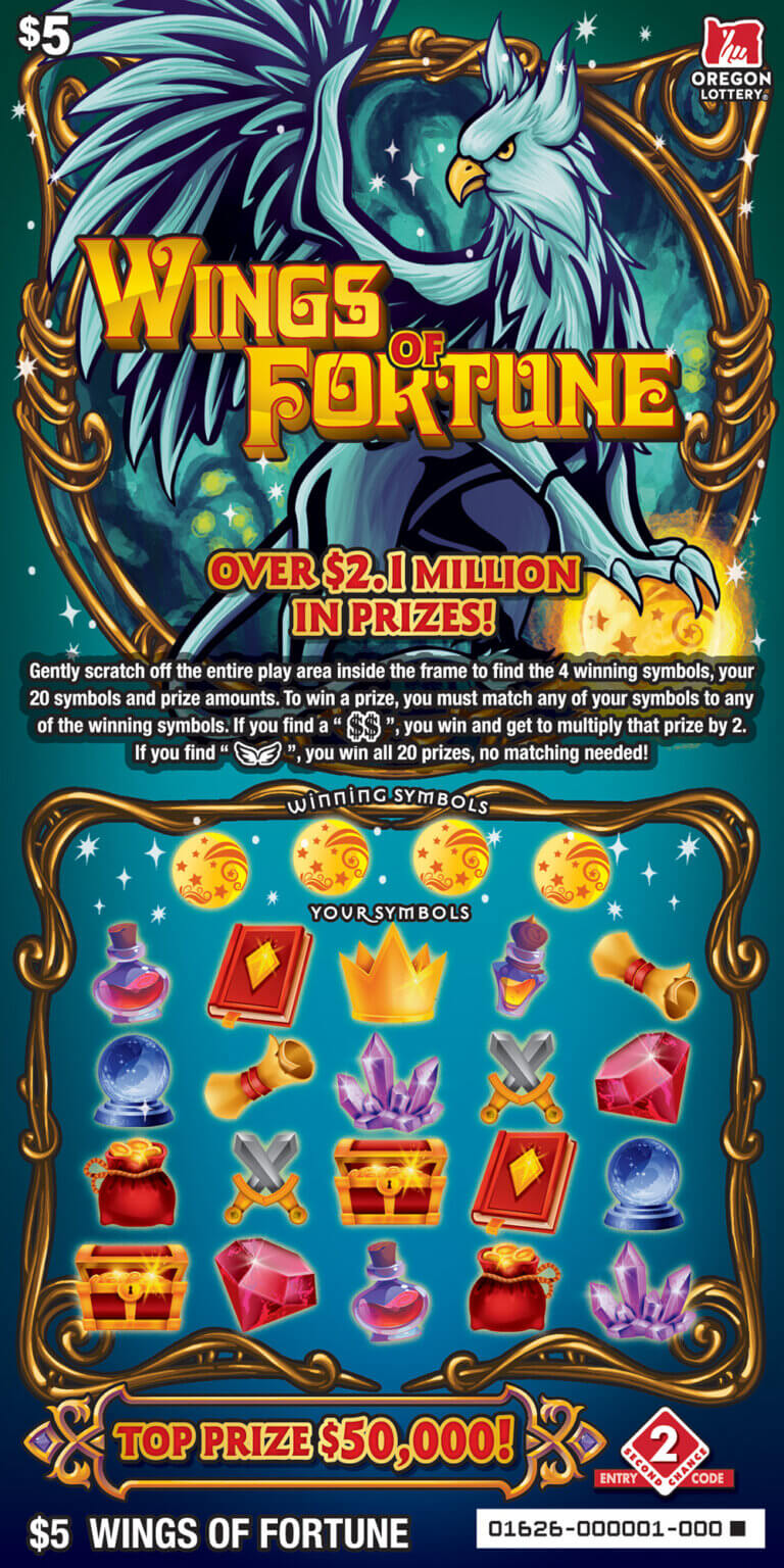 Wings of Fortune - Lottery Scratch Tickets | Oregon Lottery