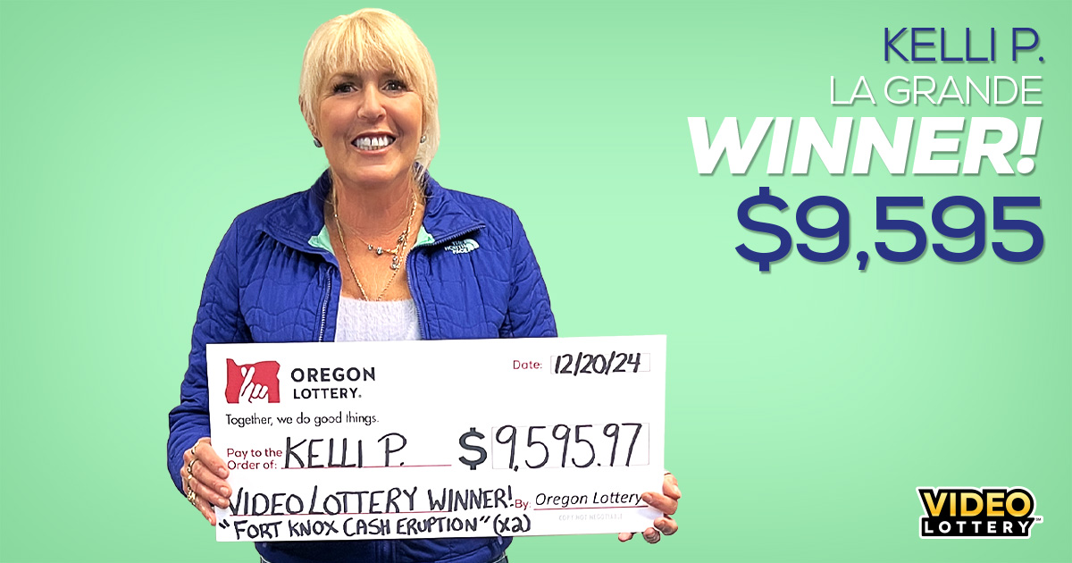 Kelli P— Video Lottery winner | Oregon Lottery