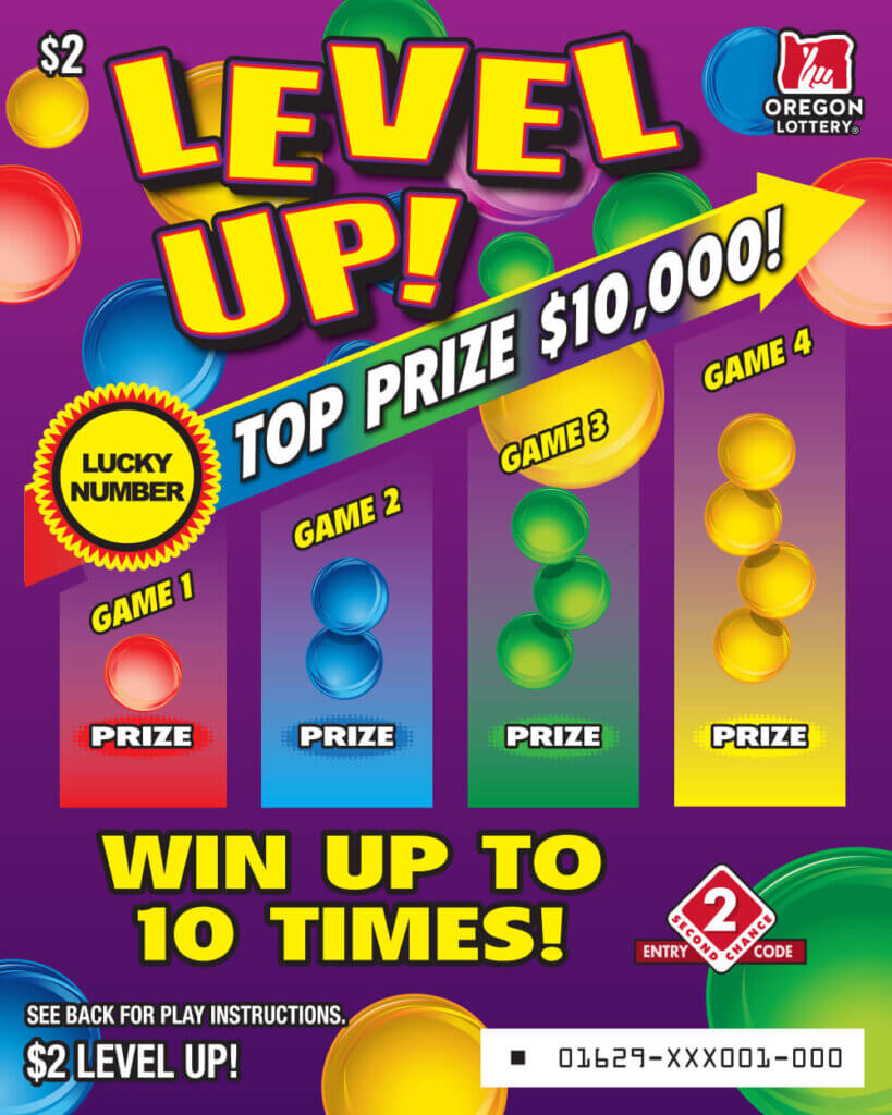 Level Up- Lottery Scratch Tickets | Oregon Lottery