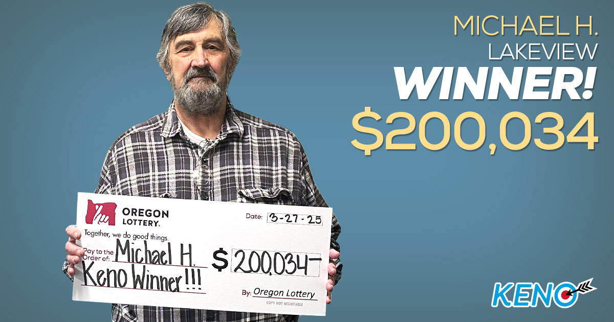 Mike H. - Keno Winner | Oregon Lottery