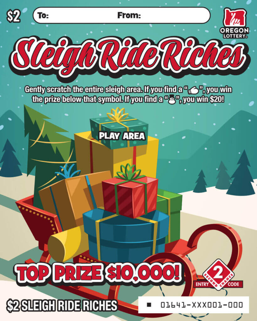Sleigh Ride Riches – Lottery Scratch-its | Oregon Lottery