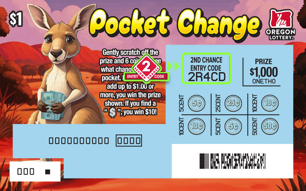 Pocket Change - Lottery Scratch-its | Oregon Lottery