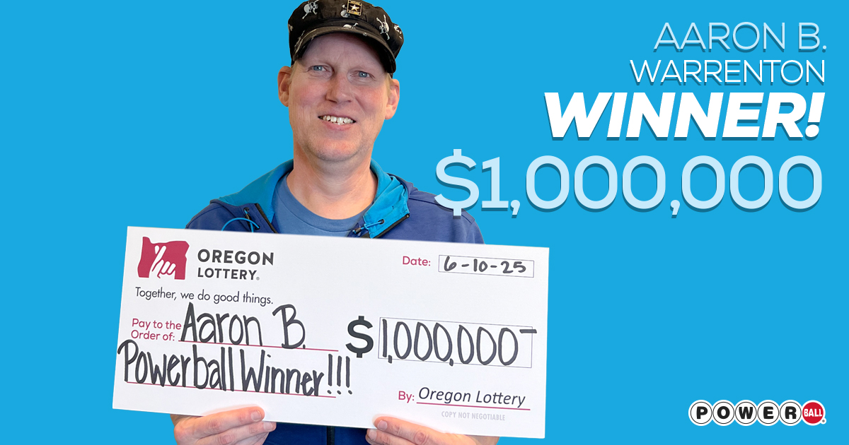 Powerball Winner Aaron B. | Oregon Lottery