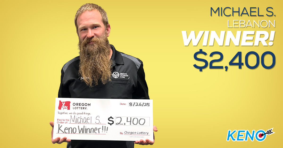 Michael S. - Keno Winner | Oregon Lottery